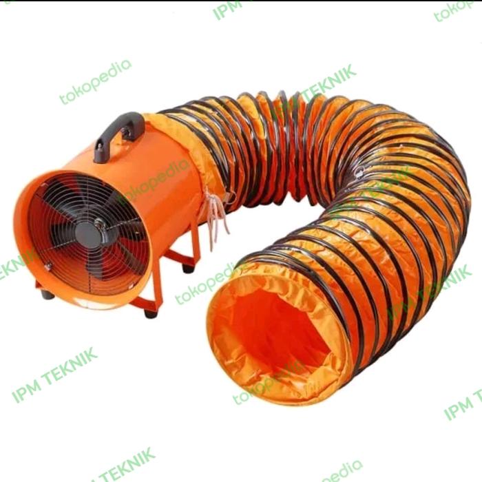 Jual Kipas portable ventilator blower 8 inch plus selang 10 meter WEKA ...