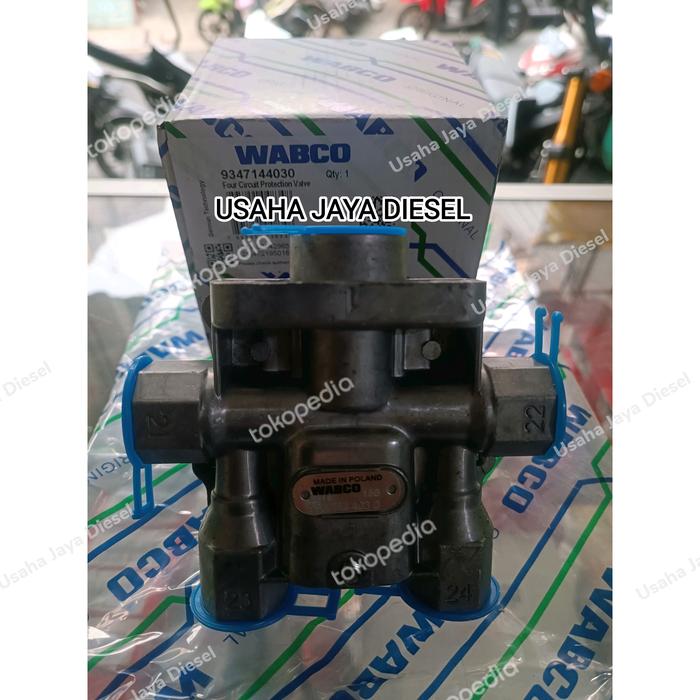 Jual Valve 4 Circuit Protection Hino 500 WABCO 9347144030 Valve 4 Jalur ...