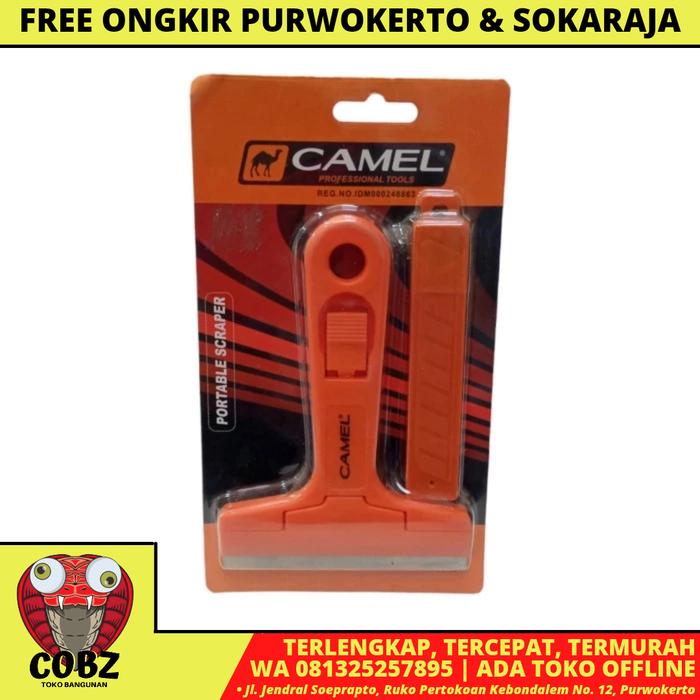 Jual CAMEL Scraper Alat Pembersih Kaca Jendela Gagang PVC Pcs - Kab ...