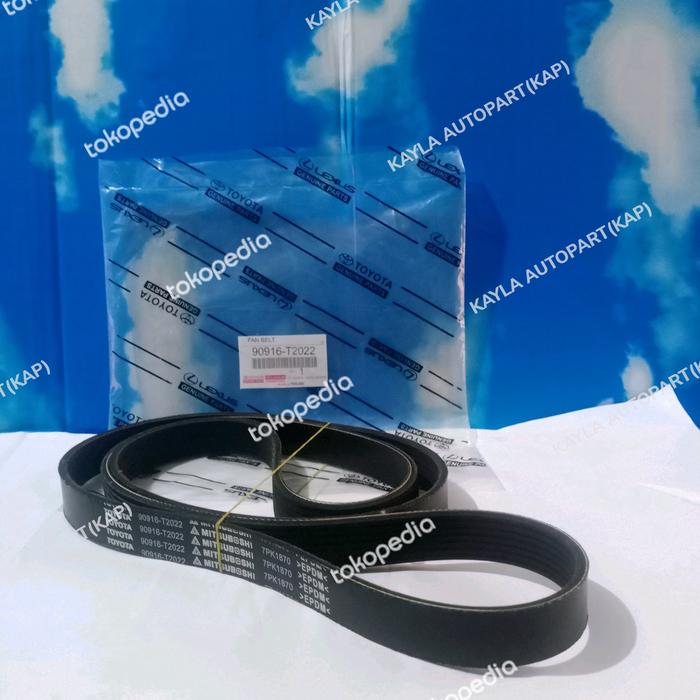 Promo FAN BELT VORTUNER 2,7 HILUX SC REVO 2,0 INOVA RIBORN BENSIN ...