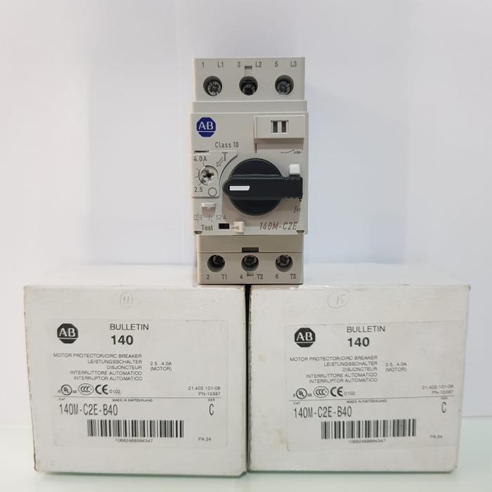 Jual Allen Bradley 140M-C2E-B40 Motor Protection Circuit Breaker (PCB ...