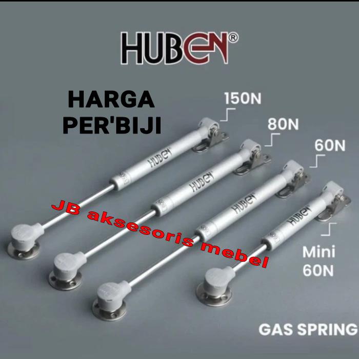 Jual GAS SPRING PRING 60N (27 cm) HUBEN / HIDROLIK PEGAS JOK MOTOR 6 kg ...