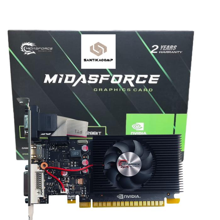 Jual Vga Nvidia Midasforce GT730 4GB DDR3 128 Bit LP - Vga Card Midas ...