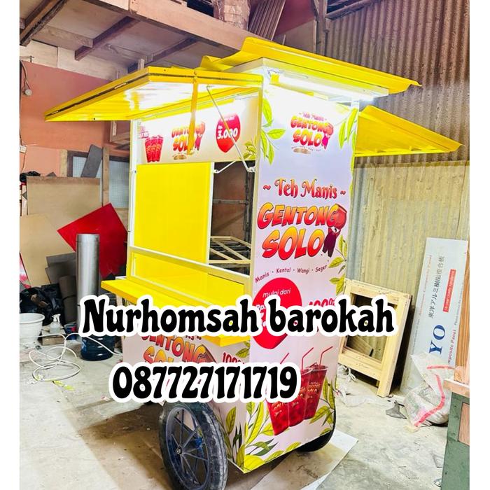 Jual gerobak minimalis booth/gerobak es teh/gerobak esteh solo ...
