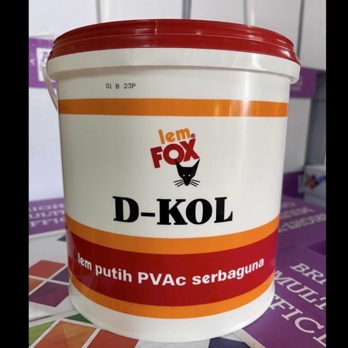 Jual Lem FOX Putih Serbaguna, D-KOL ( 4 kg ) - Jakarta Timur - Toko Kertas KHARISMA | Tokopedia