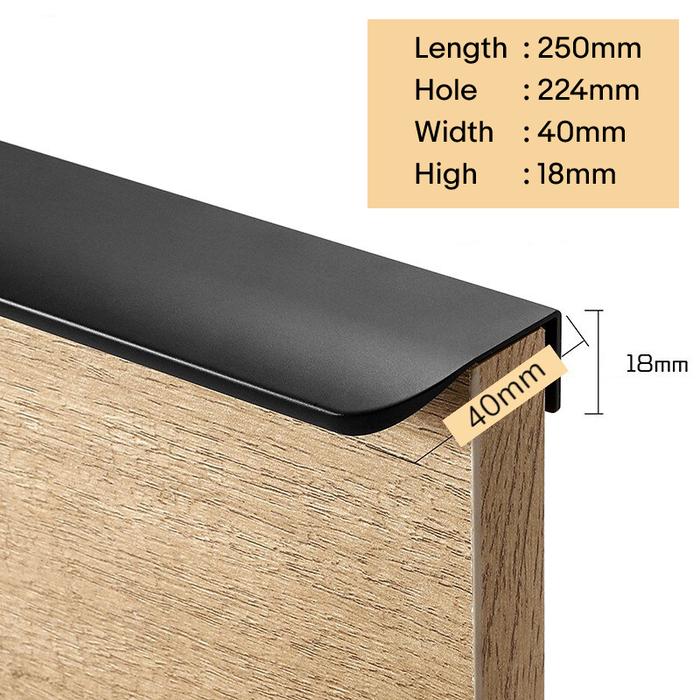 Jual Handle panjang modern minimalis elegan untuk dapur laci kabinet ...