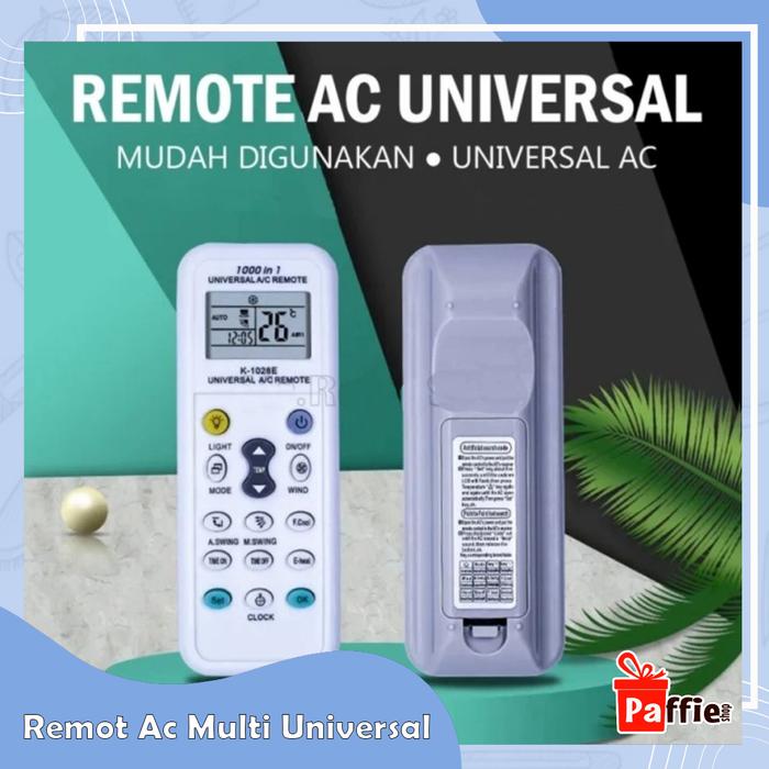 Jual Remot AC Multi Universal Remote Air Conditioner Semua Merek Merk ...
