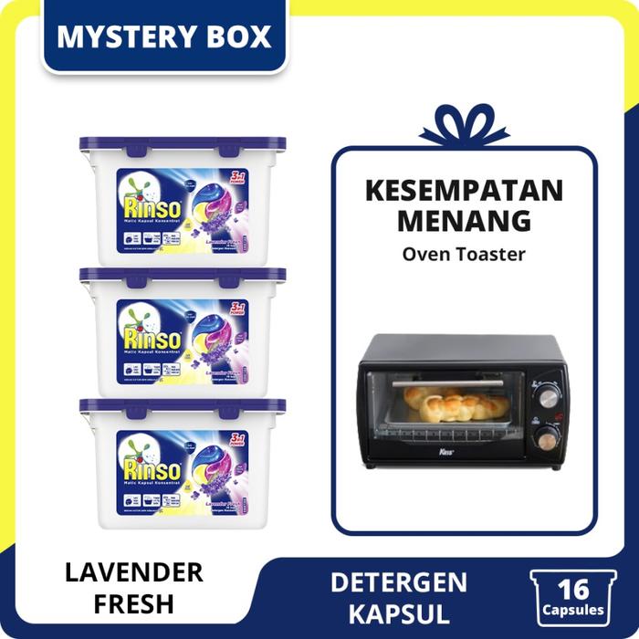 Promo [KESEMPATAN MENANG] Mystery Box Rinso Lavender Fresh Free Oven ...