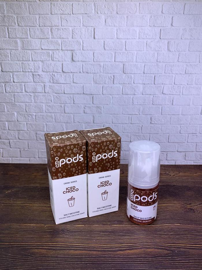 Promo idPods Iced Choco Salt Nic 30ML by Raffi Ahmad x JVS - MLS - Kab ...