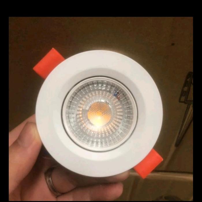 Jual downlight led panel 1w 3w 5w 7w 12w lampu lemari plafon gypsum ...