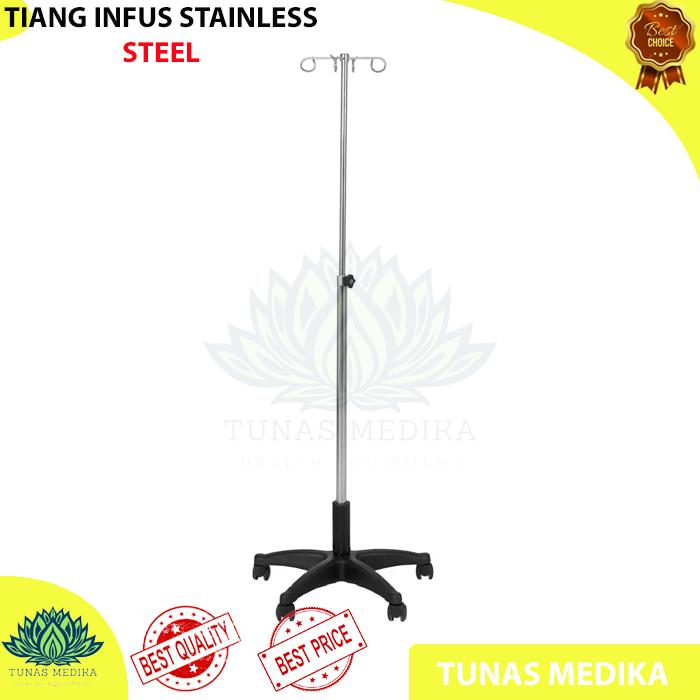 Jual Tiang Infus Stainlees Steel 5 Kaki | Tiang Infus Stainless - Kota ...