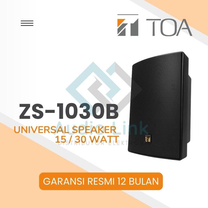 Jual Universal Speaker TOA ZS-1030B 15/30 W - Jakarta Utara - Audio Link Official | Tokopedia