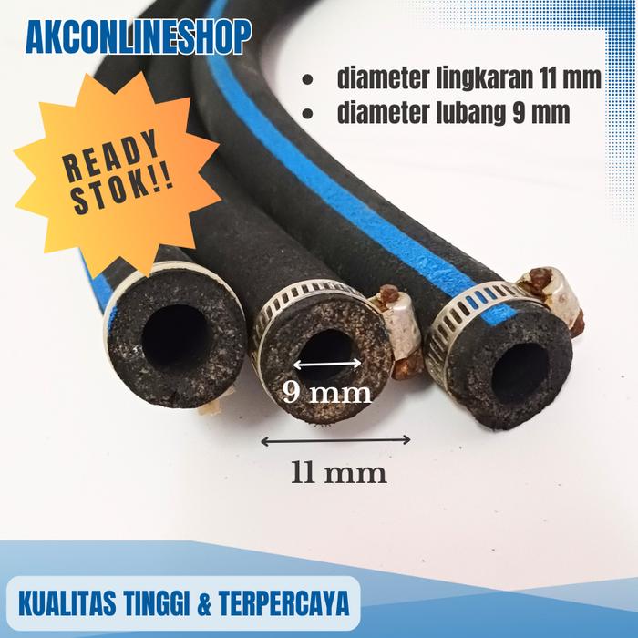 Jual SELANG UNIRING AERATOR UKURAN LUBANG 9 MM PANJANG 1 METER - Kota ...