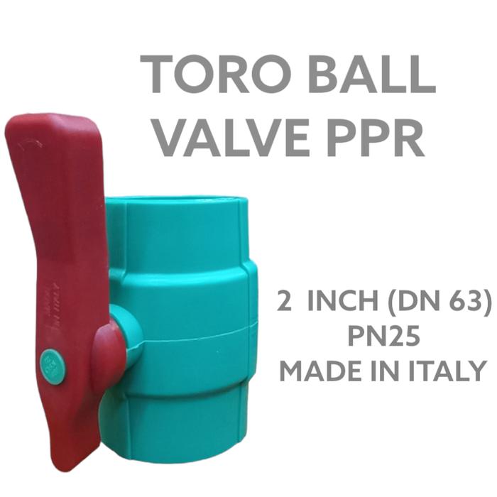Jual BALL VALVE PPR PN25 TORO 2 INCH - Jakarta Barat - Java Mutiara ...