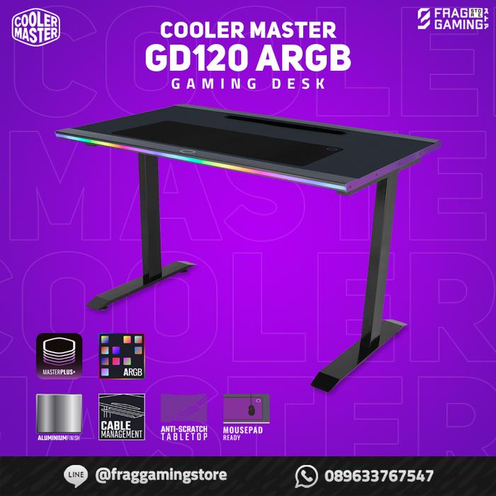 Jual Cooler Master Gd120 Argb 30th Anniversary Cm Gd210 Rgb Gaming Desk ...