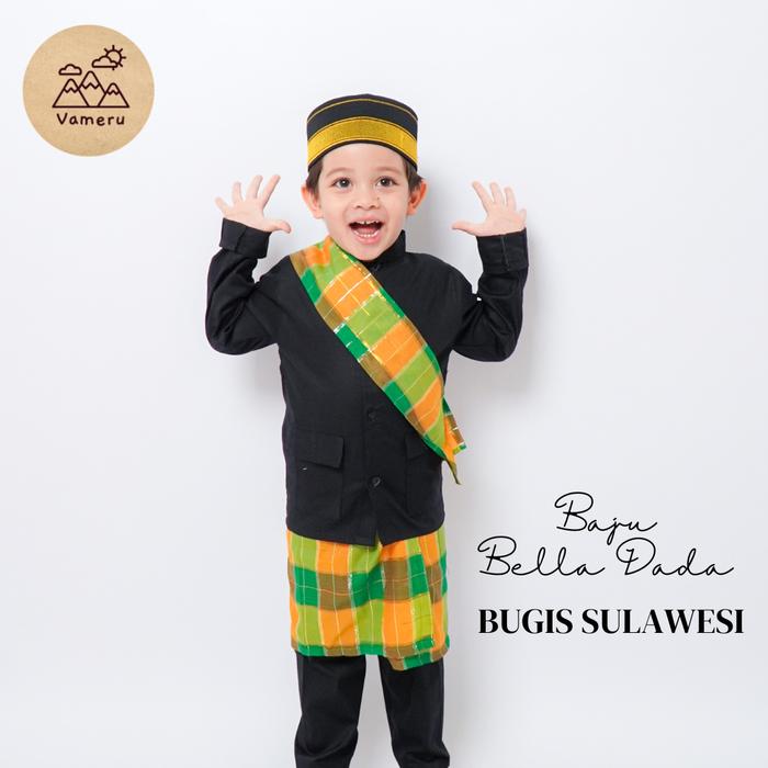 Jual PAKAIAN ADAT BUGIS MAKASAR ANAK BELLA DADA - Kab. Bekasi - Vameru ...
