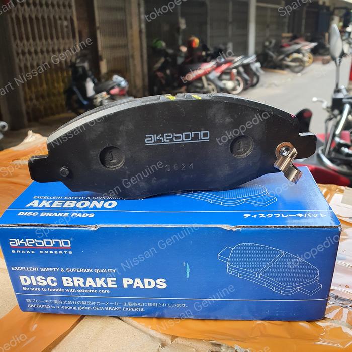 Jual TOYOTA Innova 2004 - 2015 Brake pad kampas rem depan Akebono HQ ...