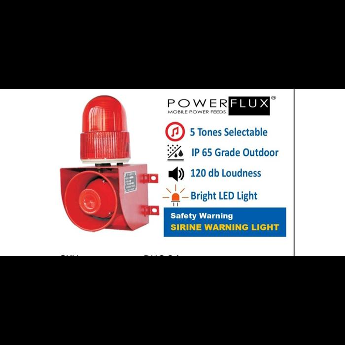 Jual Safety Alarm Warning Light Sound POWERFLUX - Kota Tangerang Selatan - ITC-Hoist Crane ...