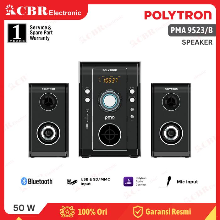 Jual Speaker POLYTRON PMA 9523/B - Kota Batam - CBR Elektronik Batam ...