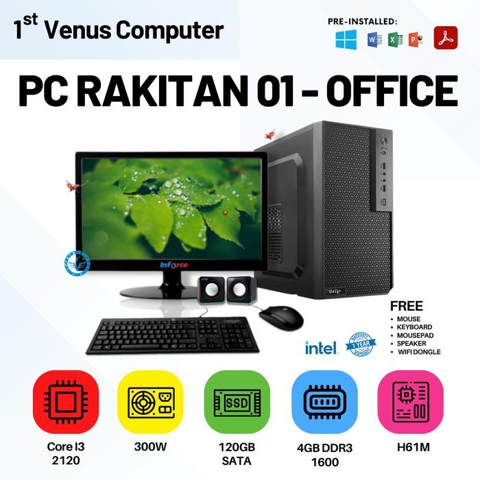 Jual PC RAKITAN 01 - OFFICE / PAKET PC RAKITAN OFFICE / RAKITAN PC ...