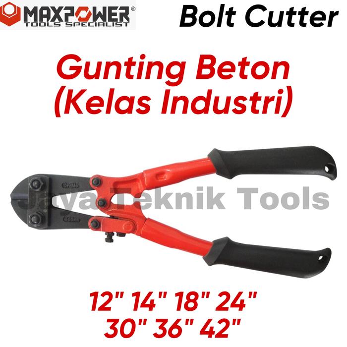 Jual Bolt Cutter Maxpower Gunting Beton Kelas Industri Pemotong Alat ...