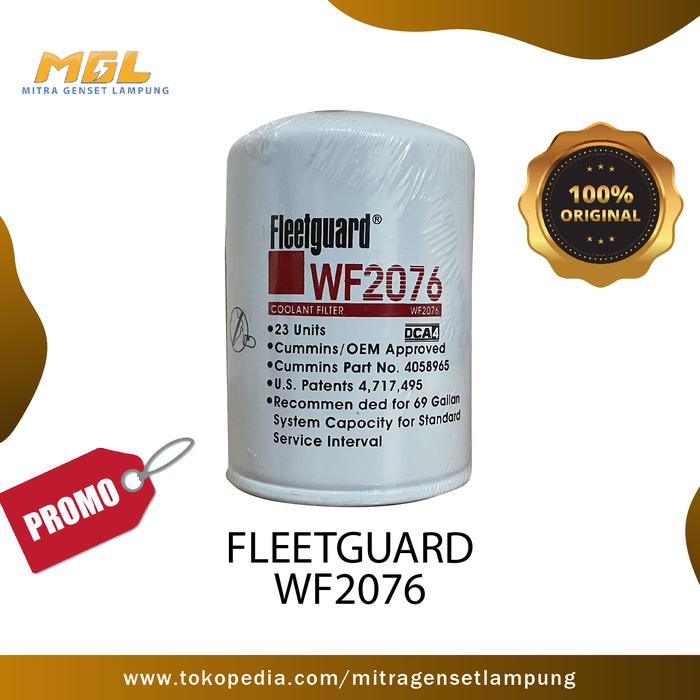 Jual FLEETGUARD WF2076 - Kota Bandar Lampung - Mitra Genset Lampung ...