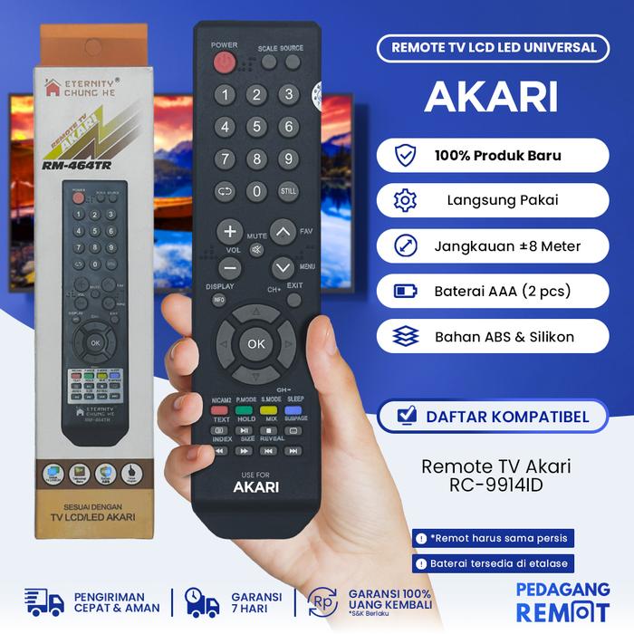 Promo Remot Remote TV Akari LCD / LED Multi Universal - Kab. Bekasi ... Promo Remot Remote TV Akari LCD / LED Multi Universal - Kab. Bekasi ...