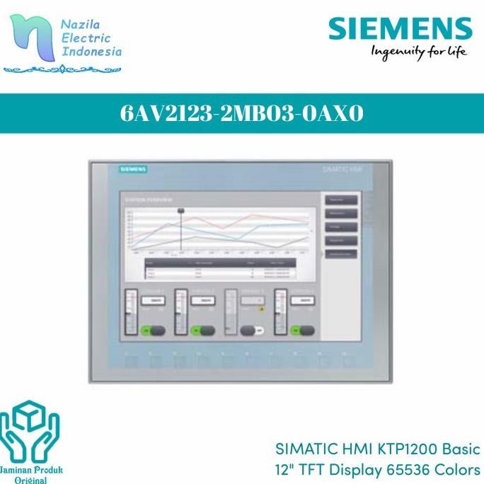 Jual Siemens Simatic Hmi 6Av2 123 / 6Av2123-2Mb03-0Ax0 Basic Ktp-1200 ... Jual Siemens Simatic Hmi 6Av2 123 / 6Av2123-2Mb03-0Ax0 Basic Ktp-1200 ...
