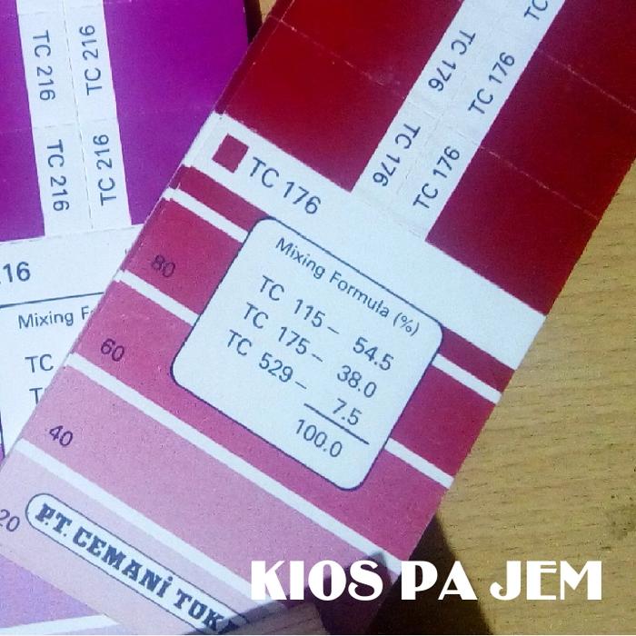 Jual Tc Color Guide 1990, Tinta Cetak Offset Cemani Toka Colour ...