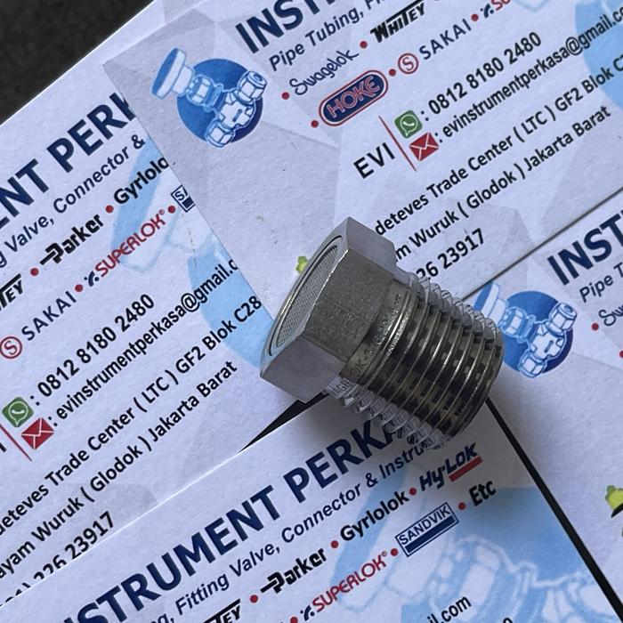 Jual Bug Screen 1/4 MNPT SS-4-MD SWAGELOK - Jakarta Barat - CV ...