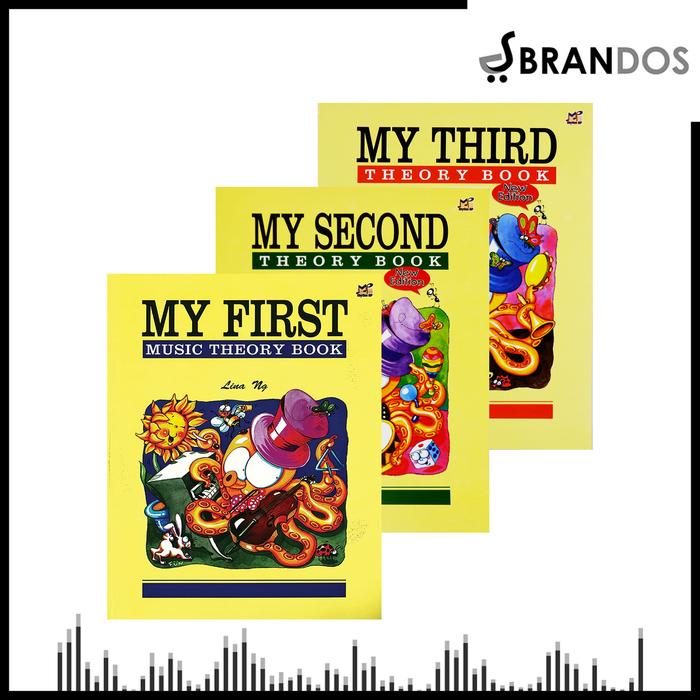 Jual Buku Musik Teori Anak My First Second Third Music Theory Book Lina ...