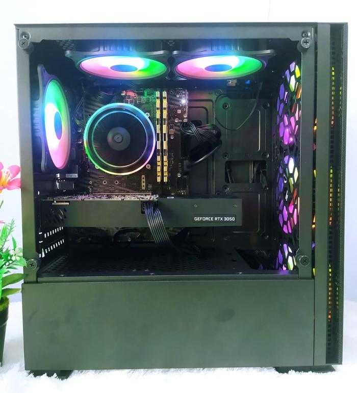 Jual Gaming PC Intel i3 10105F RTX 3050 8GB DDR6 16GB DDR4 RGB PUBG Genshin - Kab. Sleman ...