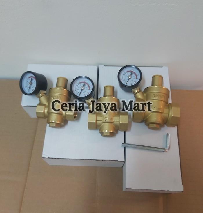 Jual PN16 Pressure Reducing Valve 1 " inchi Kuningan PRV DN25 + Gauge + L - Jakarta Barat ...