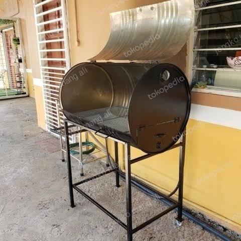 Jual pembakaran/non smoker/alat bakar/sate/grill/drum/tong besar ...