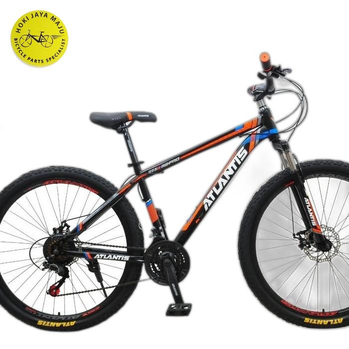 Jual SEPEDA ATLANTIS 27.5 ORIGINAL ASLI SEPEDA GUNUNG MTB - Orange ...