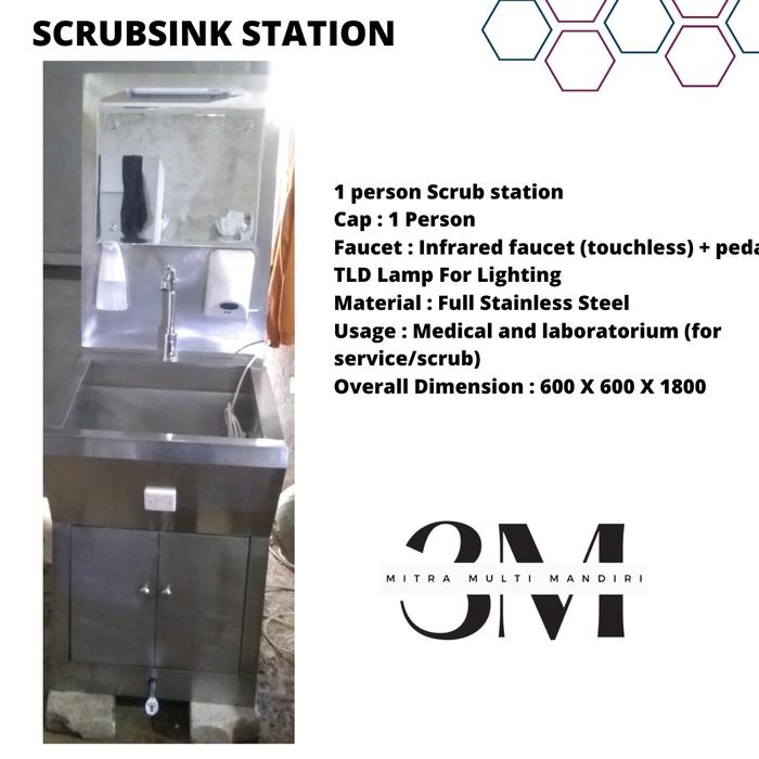 Jual 1 person Scrub station Sink Laboratorium Medis Service - Kab ...