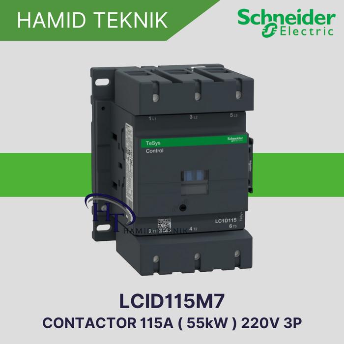 Jual CONTACTOR LC1D115 220V SCHNEIDER - Jakarta Barat - HAMID TEKNIK ...