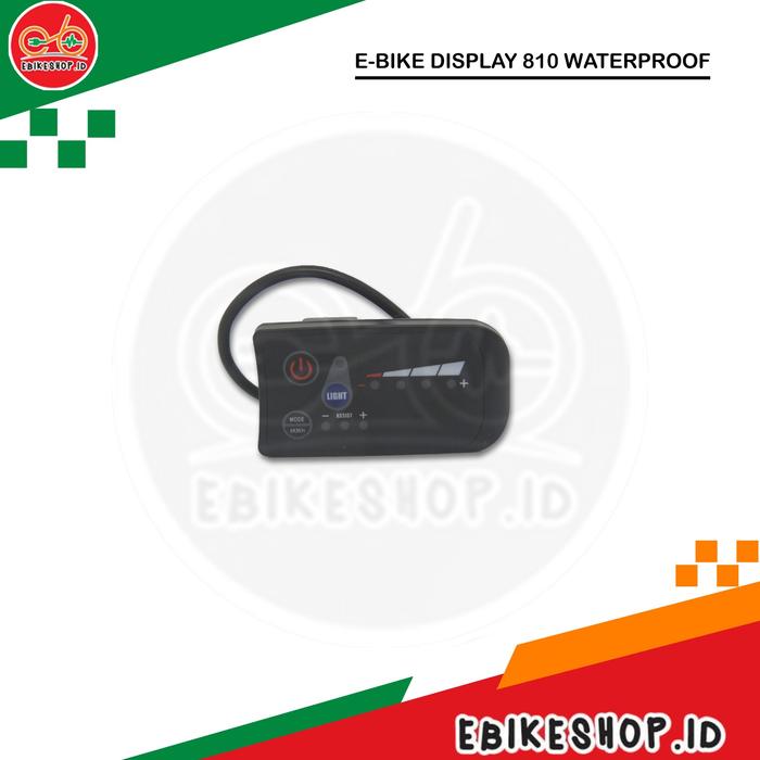 Jual Display Ebike LED 810 - 36V Connector Waterproof - Kota Bandung ...