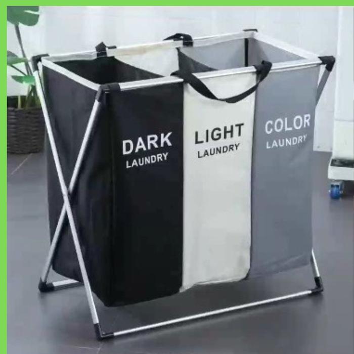 Promo Keranjang Besar Cucian Baju Kotor Lipat Laundry Dress Bag Storage ...