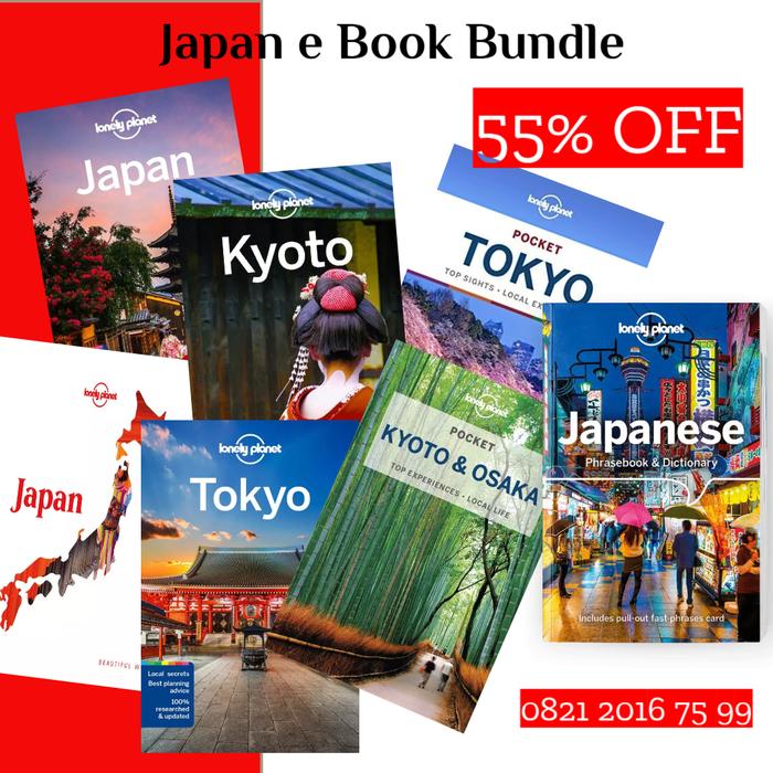 Jual Lonely Planet Japan Jepang Bundle Paket Edisi terbaru - Kota ...