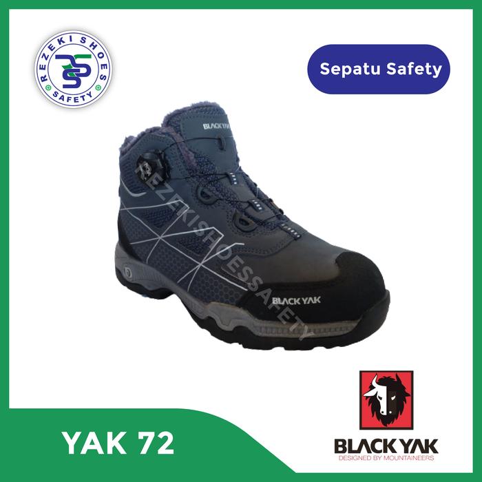 Jual SEPATU SAFETY BLACK YAK 72 - SAFETY SHOES BLACK YAK 72 - Jakarta ...