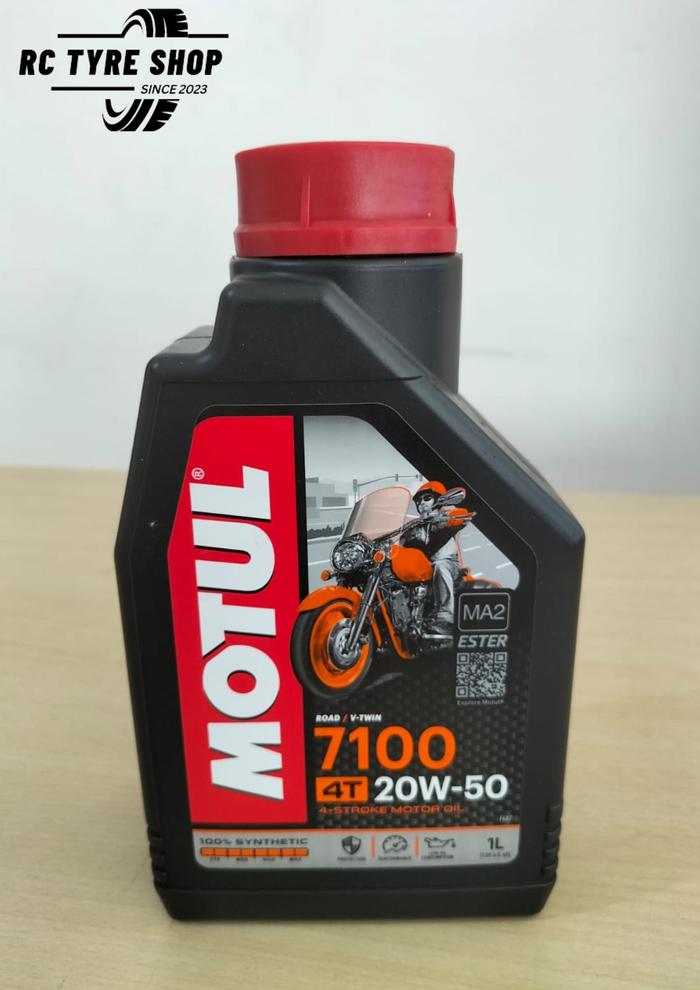 Jual MOTUL 7100 4T 20W-50 1L - Kota Pekanbaru - RC Tyre Shop | Tokopedia