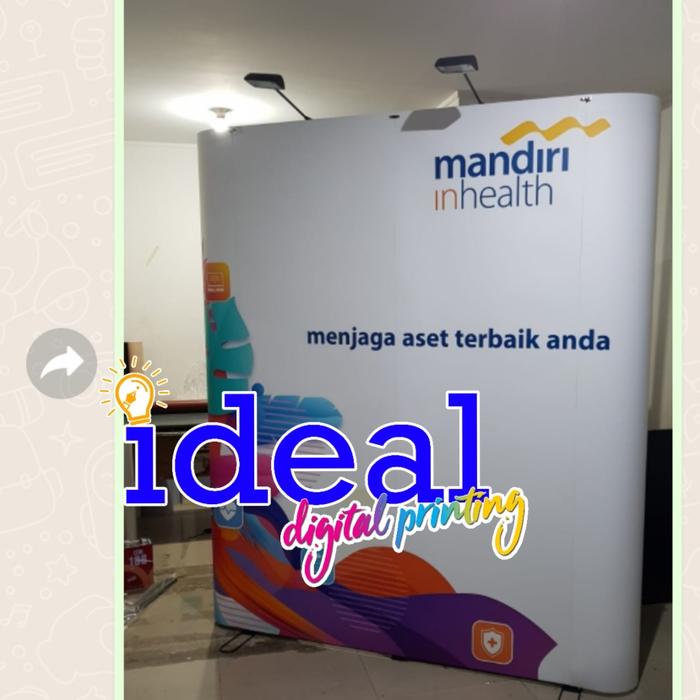 Jual Backwall Backdrop Pop Up Spider Portable Bongkar Pasang Di Seller ...