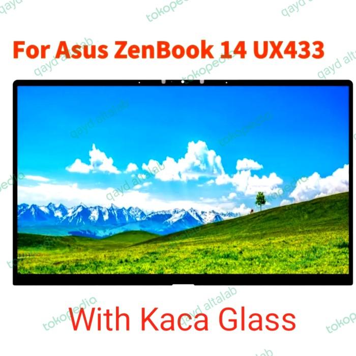 Jual led lcd layar asus zenbook ux433 ux433f ux433fn ux433fq plus glass ...