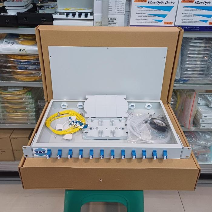 Jual TNT ODP OTB RACK 12 CORE LC/UPC FULLSET SINGLEMODE FIBER OPTIK - Jakarta Pusat - TNT ...