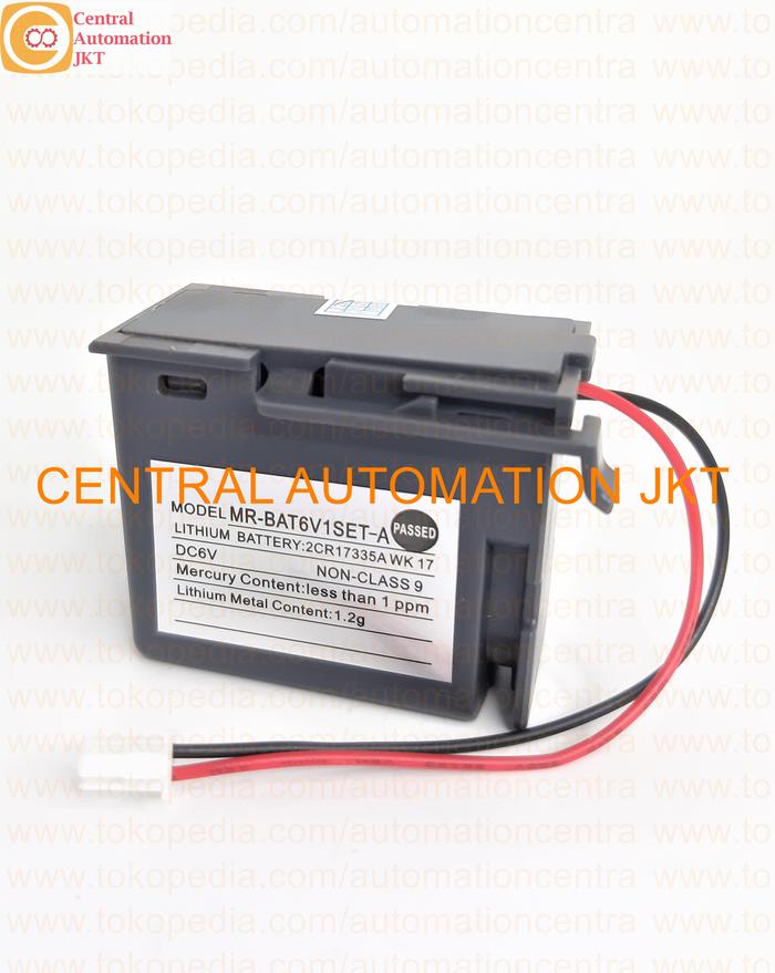 Jual Battery Baterai Lithium Mitsubishi MR-BAT6V1SET-A MR BAT6V1SET A ...