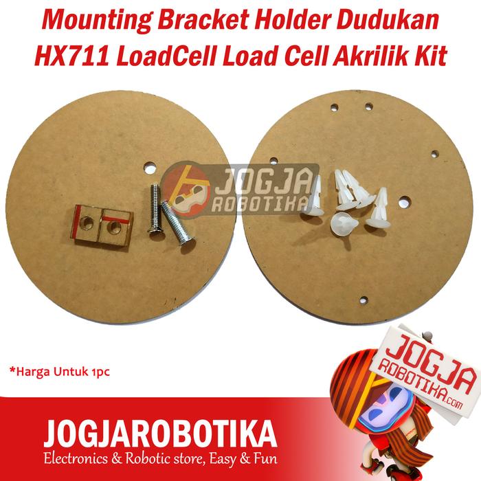 Jual Mounting Bracket Holder Dudukan HX711 LoadCell Load Cell Akrilik ...