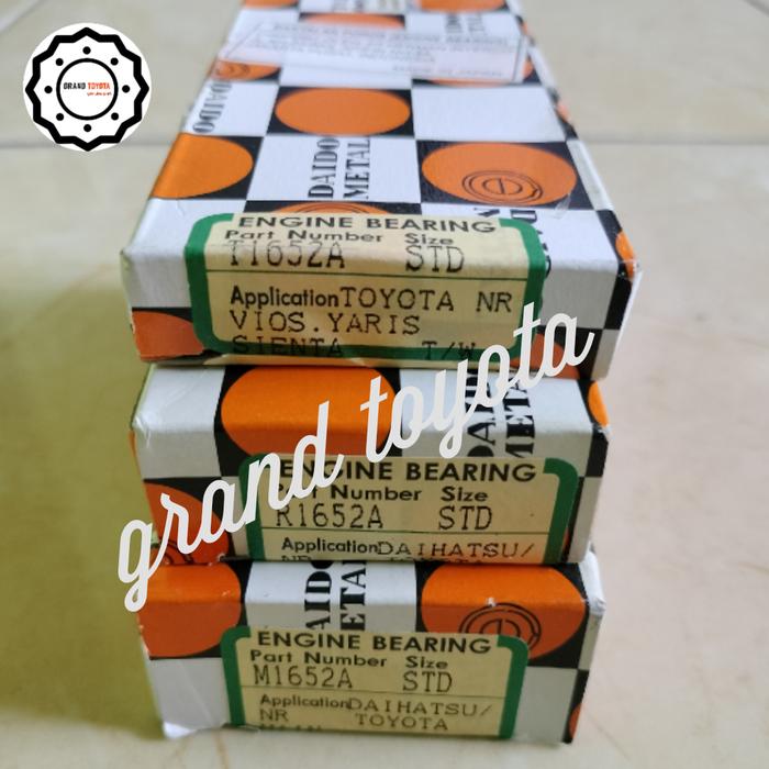 Jual Metal Jalan Metal Duduk Metal Bulan Allnew Yaris 2NR Std Daido ...