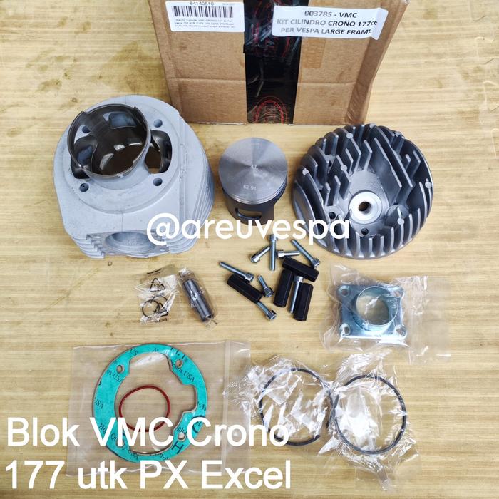 Jual Blok Alloy Set VMC Crono 177 cc utk PX Exclusive Excel Sprint ...