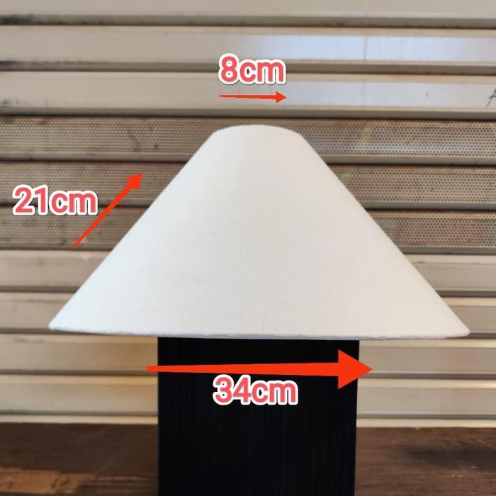 Jual kap topi lampu meja hias topi lampu nakas kap lampu stand berdiri ...